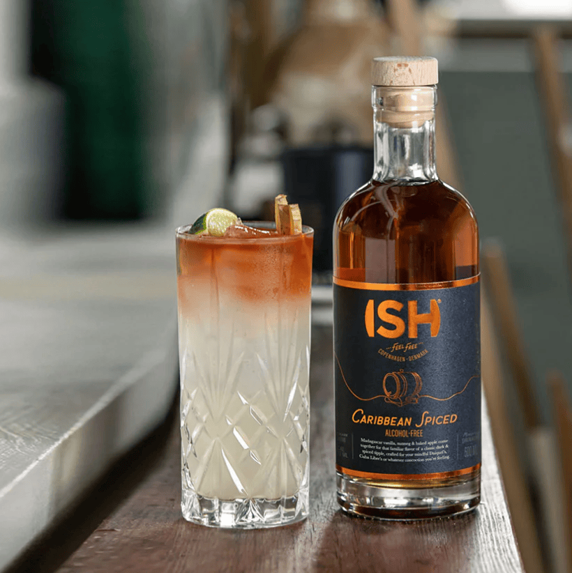ISH Caribbean Spiced Rum (Alcohol-Free)