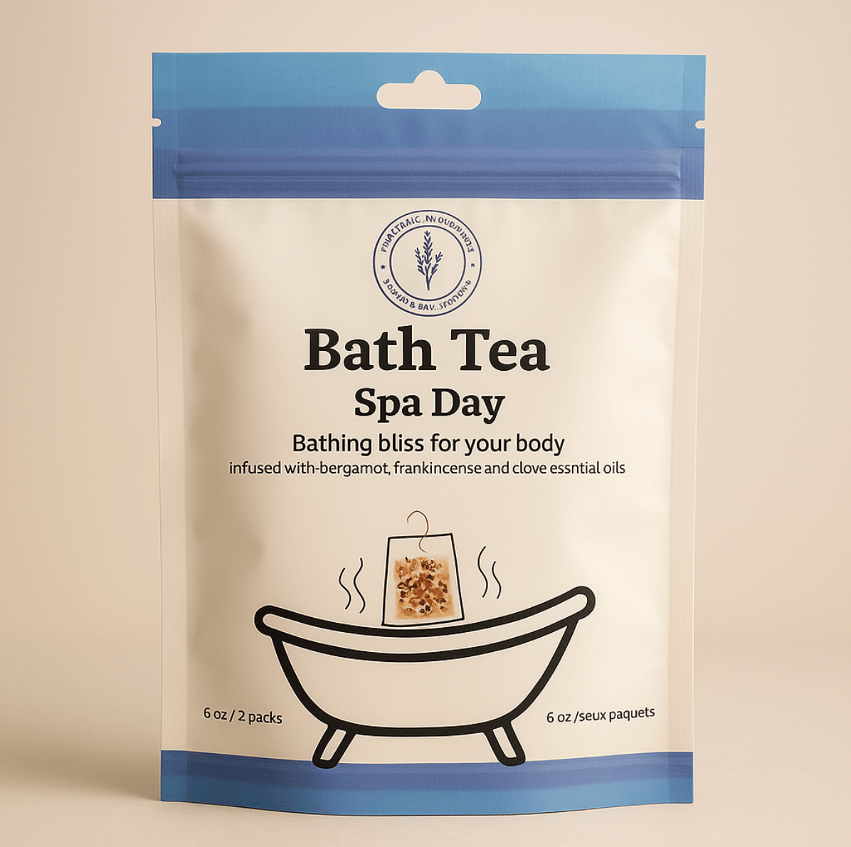 Lavender & Water Bath Tea - Spa Day